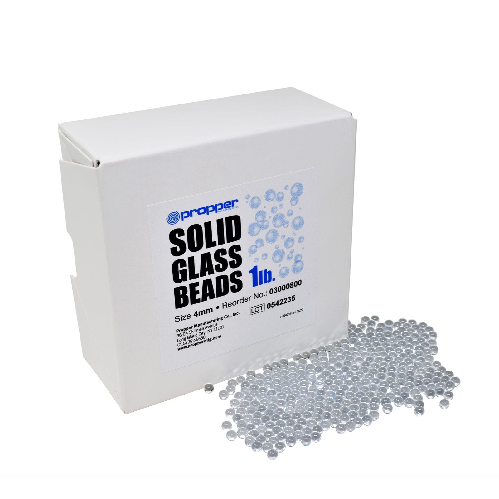 Propper Manufacturing Solid Glass Beads
