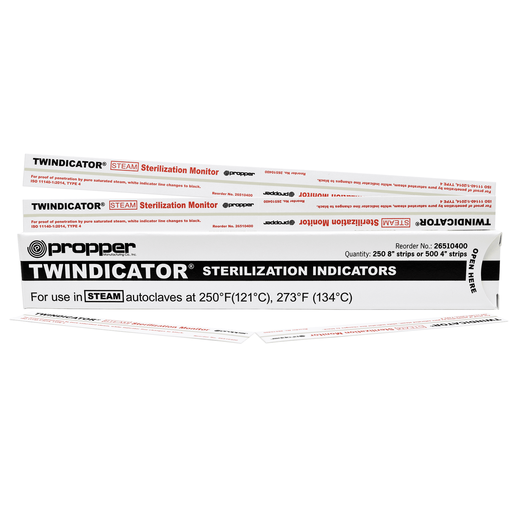 Instrument Sterilization Indicator Strips