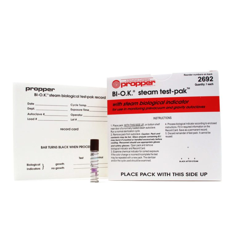 BI-O.K.™ Steam Biological Indicator Vials - Propper