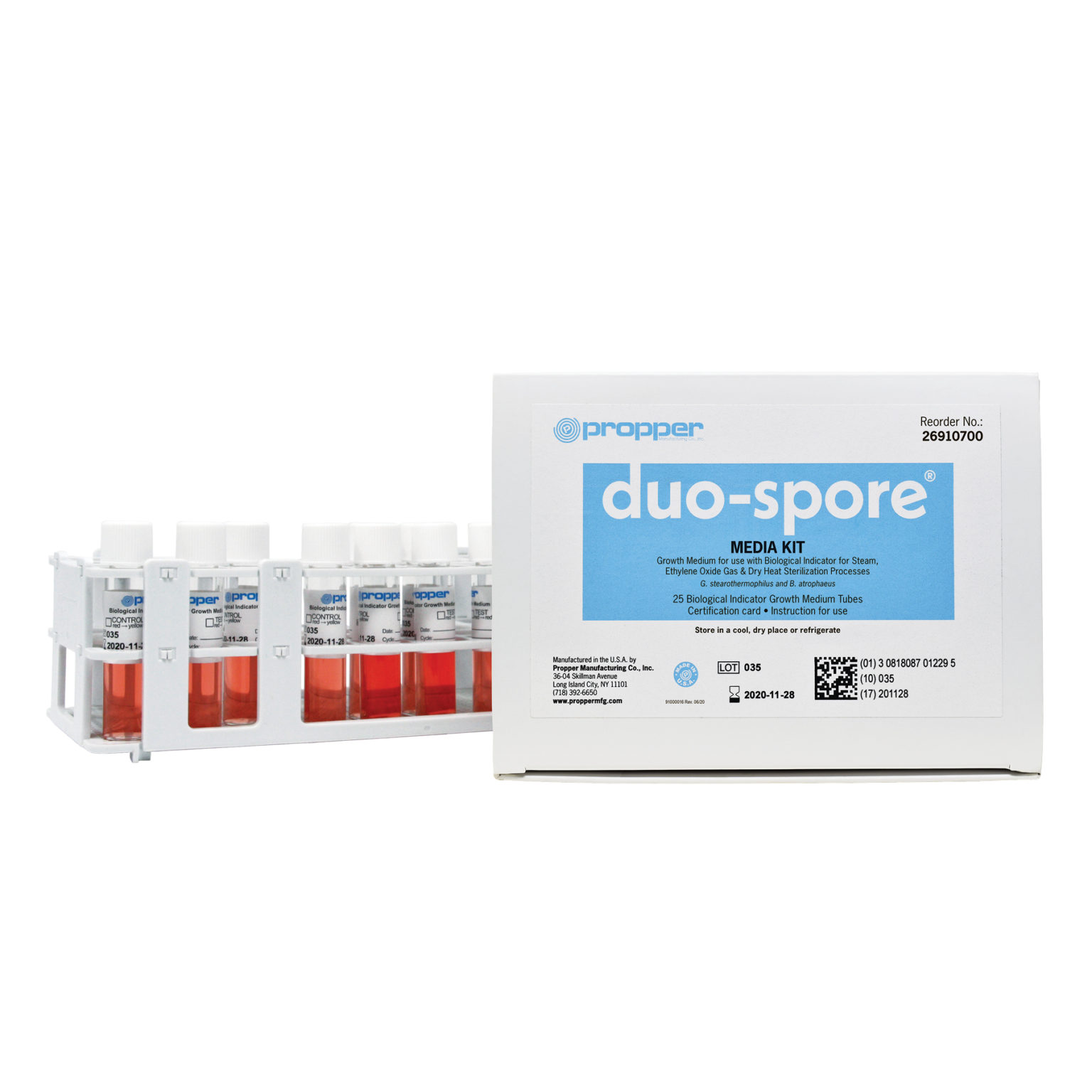 Biological Indicator Test - Duo-Spore®